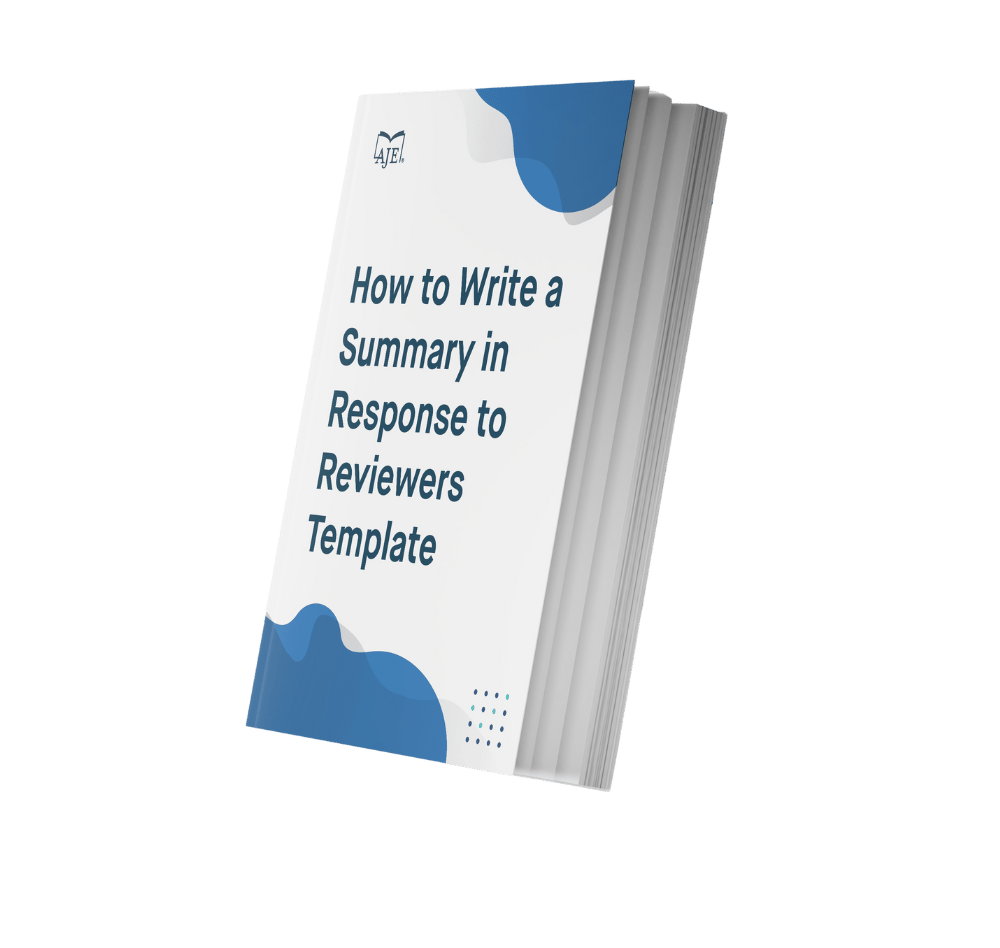 AJE How to Write a Summary in Response to Reviewers Template